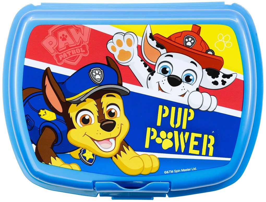 Box na svačinu pro kluky Tlapková patrola / Paw Patrol s klipsou