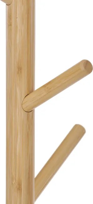 Stojanový věšák bambusový hnědý DR-N1006 WT