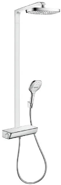Hansgrohe Raindance Select E - Sprchový set Showerpipe 300 s termostatem, 2 proudy, EcoSmart 9 l/min, chrom 27282000
