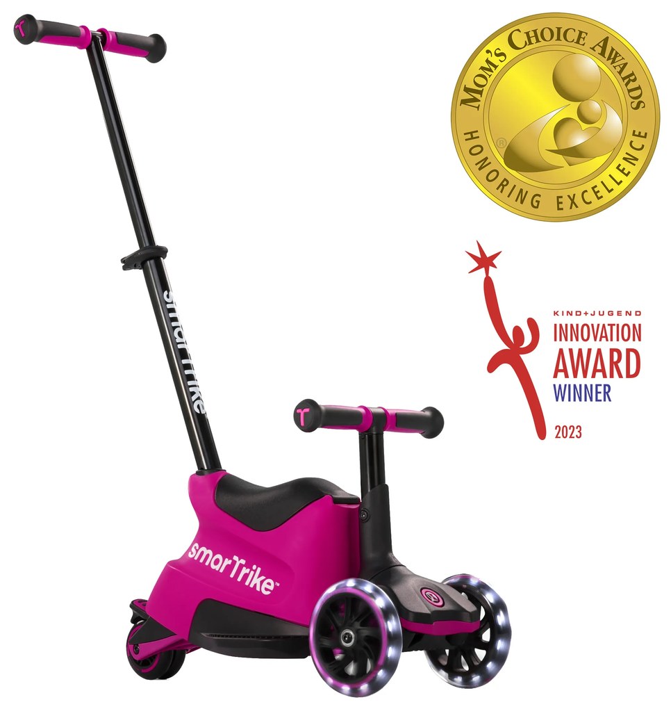 Xtend Scooter Ride-on pink - multifunkční koloběžka