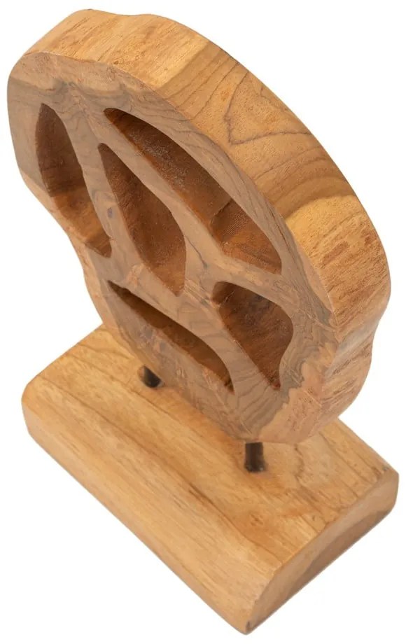 Dřevěná soška (výška 27 cm) Lubang – Mauro Ferretti