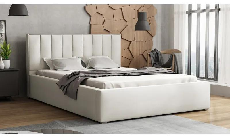 Čalouněná postel s rolovatelným roštem Sonden, Rozměr postele: 160x200, Potah: Victoria 14 864