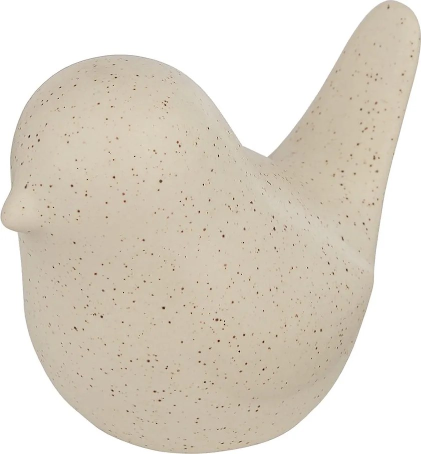 Butlers BIRDY Ptáček keramický 10 cm - béžová