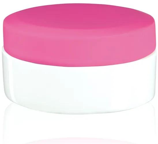 Dóza s víčkem BEAUTY ASA Selection pink, porcelán, pink / bílá, P.10cm, V.5cm