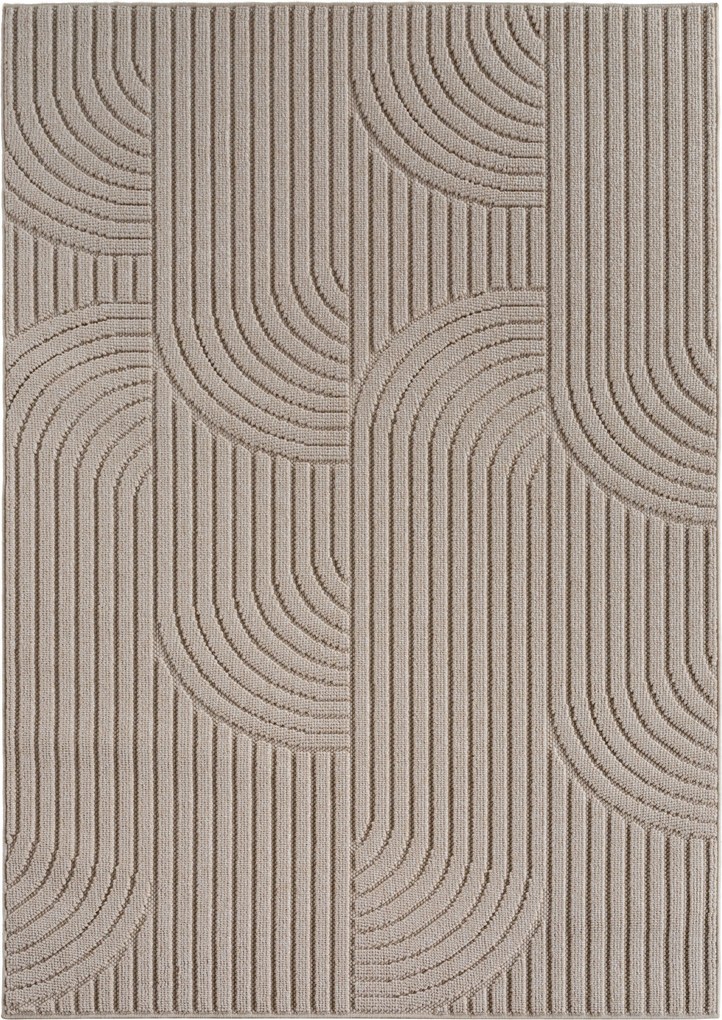 Ayyildiz, Kusový koberec Helix 2201 beige, 60x110, béžová, chodba / předsíň