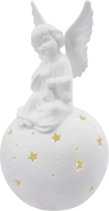 EMOS LED keramický anděl 29cm DCLW33