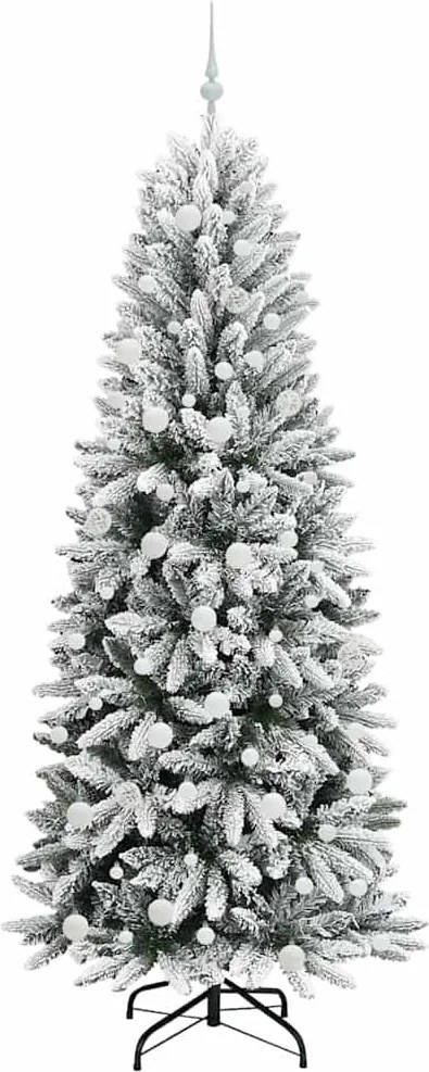 Umělý vánoční stromeček Bílá 210 cm PVC, plast, ocel a PE 3396060