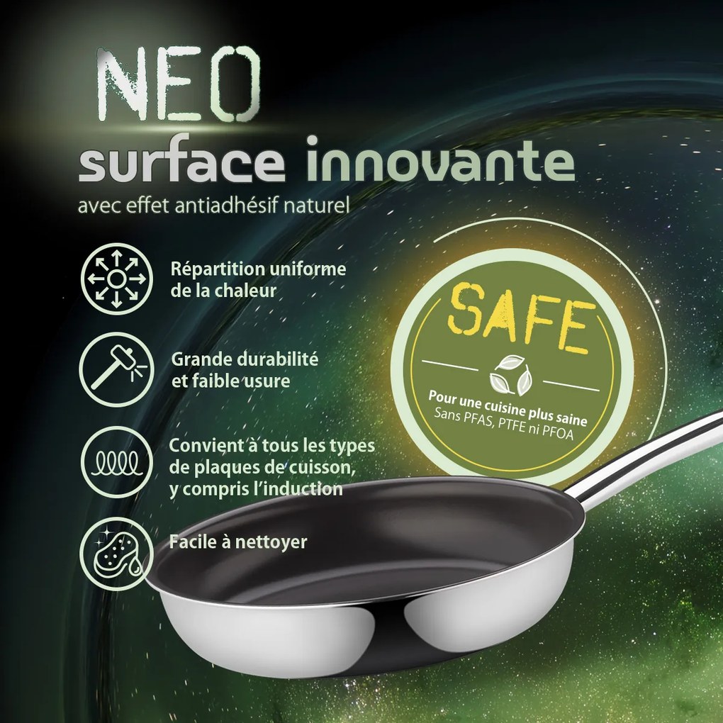 Pánev Ø 20 cm – Orion Expert Neo Multi-Layer Lunasol - 601400