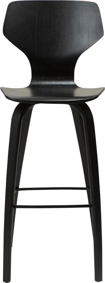 Černá barová židle (výška sedáku 75 cm) S.I.T – DAN-FORM Denmark