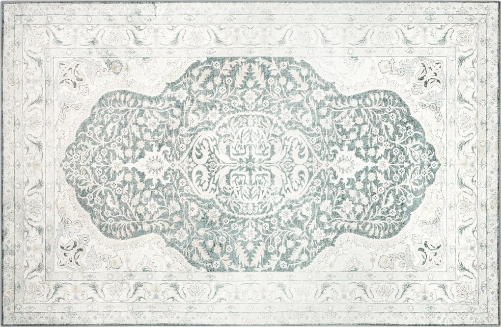 Livarno® Koberec Premium, 120 x 180 cm (zelená/šedá)