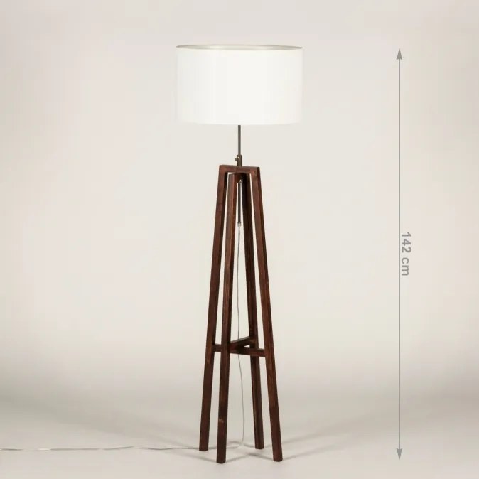 Stojací designová lampa Paola Bianco Maison and Dark Wood