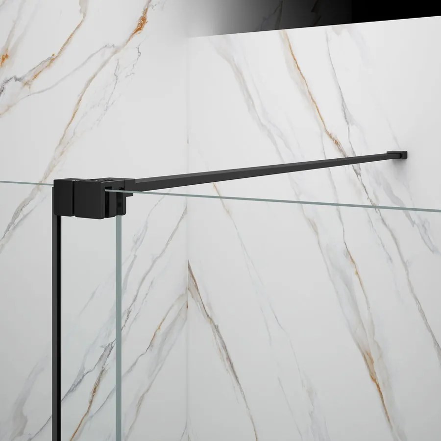 Gelco Spirit Black sprchový kout obdélníkový 150 x 90 x 200 cm L/P varianta posuvné černí čiré sklo GI1015BGI3590B