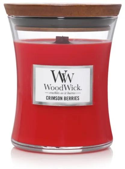WoodWick 33147 - svíčka sklo střední - White Teak