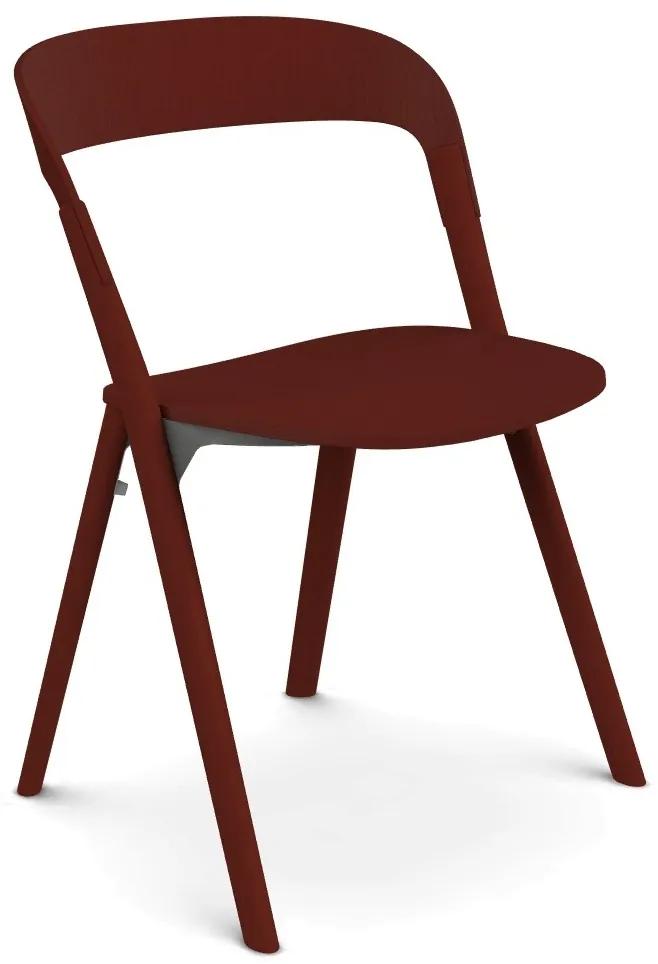 MAGIS - Židle PILA - červená