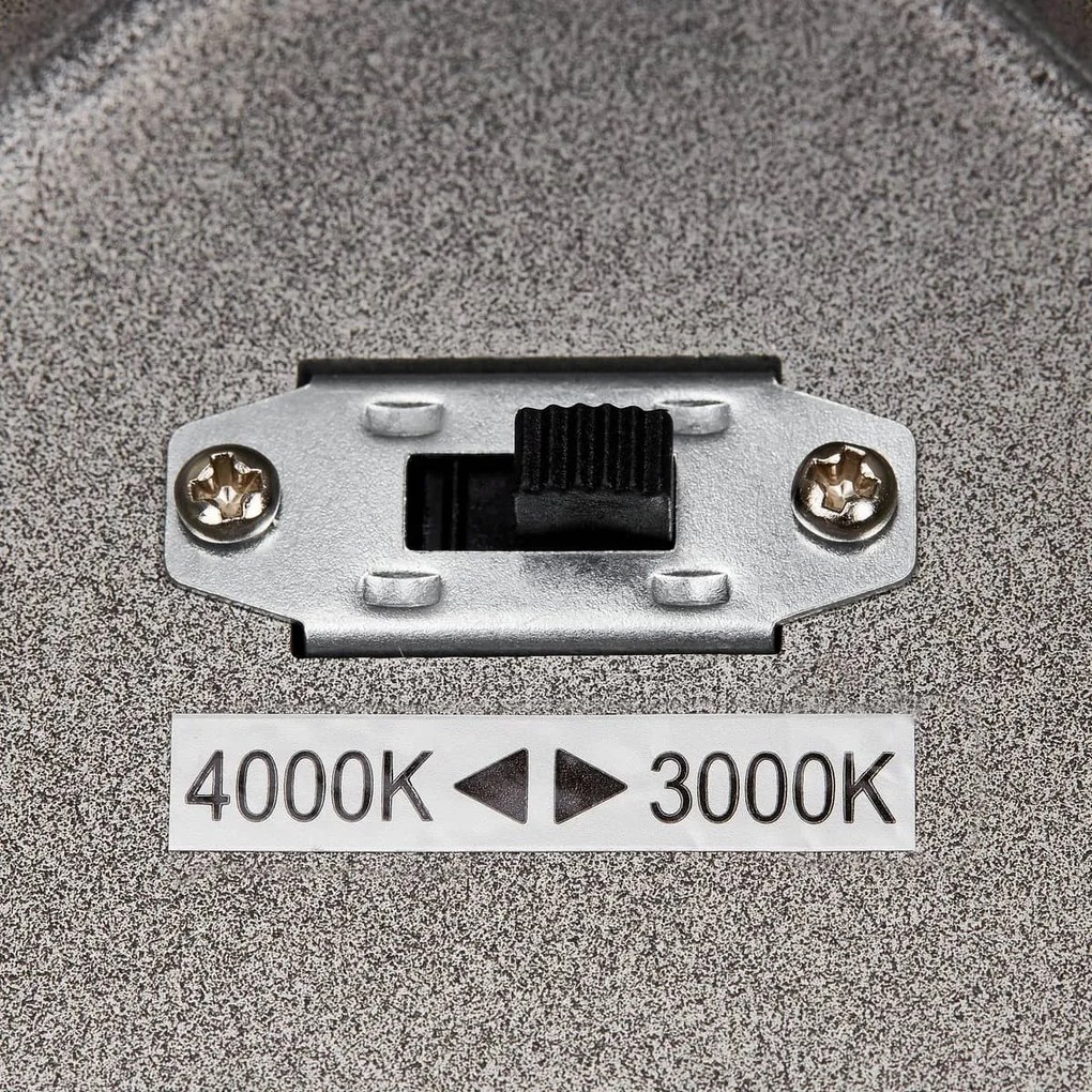 SLV 1003439 Enola Square L, venkovní stropní svítidlo, LED 35W 3000/4000K, antracit, rozměr 14x14cm, IP65