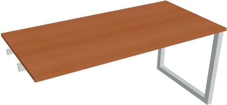 Hobis Kancelářský pracovní stůl k řetězení Hobis UJO 1600R, bílá RAL 9016, deskabuk