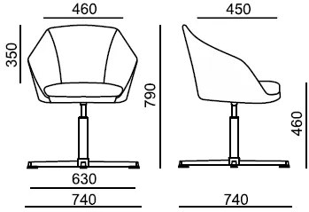 RIM - Křeslo ANET AN 865.01