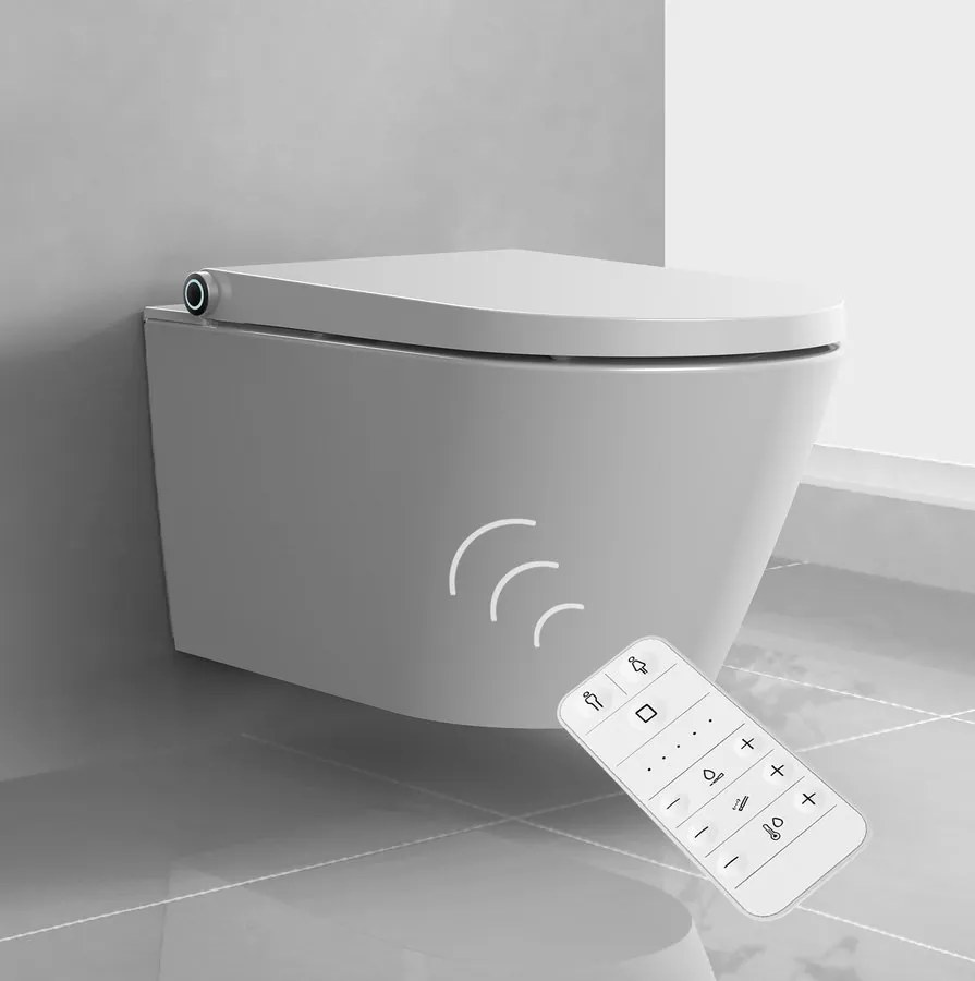 Sapho Sapho, VEEN CLEAN závěsné WC s integrovaným elektronickým bidetem