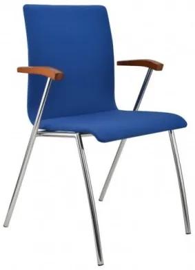 Alba - Empire Konferenční židle IBIS - čalouněná s područkami