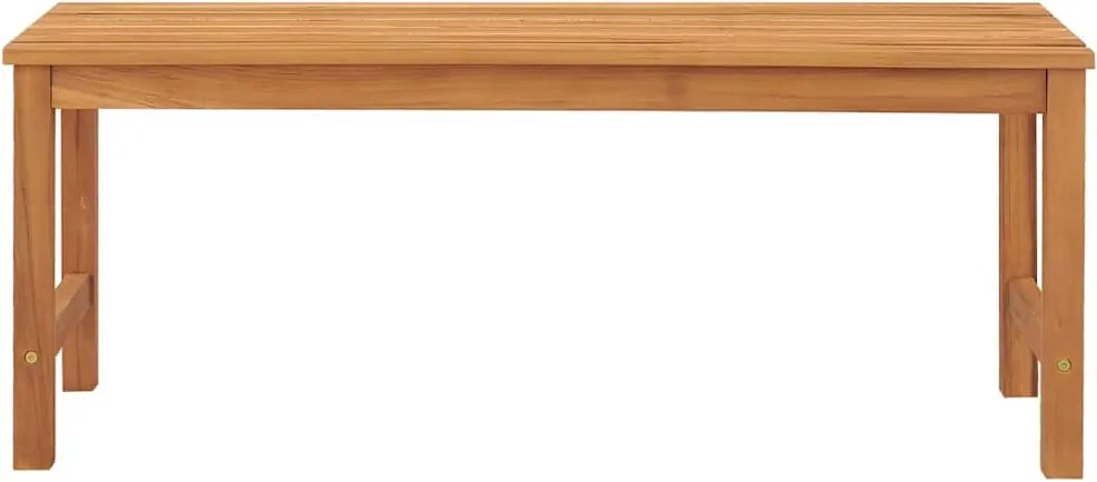 Zahradní lavice 114 cm masivní teakové dřevo 316626