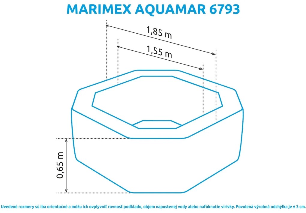 Marimex | Vířivý bazén Marimex AQUAMAR 6793 | 11400289