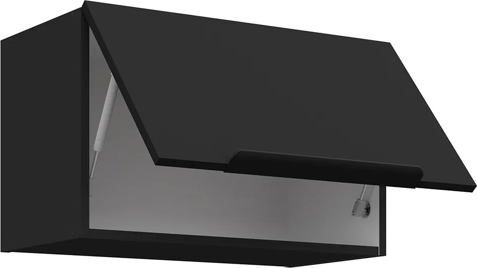 ARIA cc | horní skříňka 60 GU-36 1F výklopná | 60 cm | ANTI FINGERPRINT povrch | černá