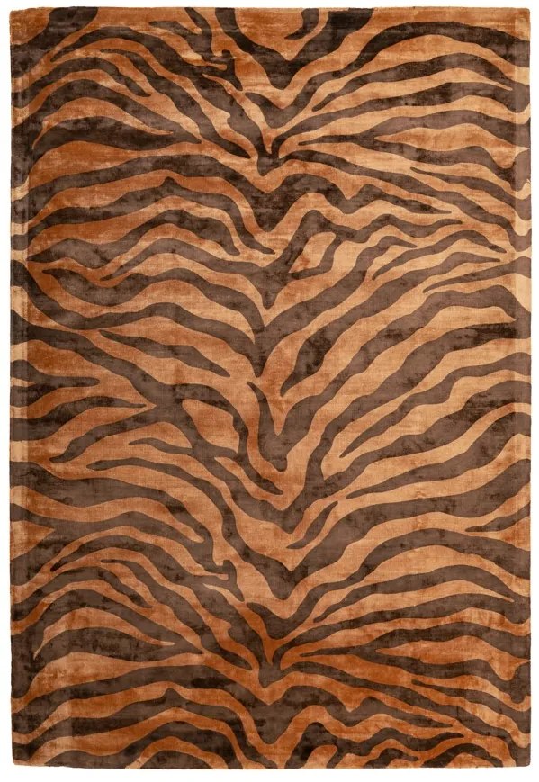 Kayoom Kusový koberec Sinai 125 Hnědá / Tmavě Hnědá Rozměr koberce: 120 x 170 cm