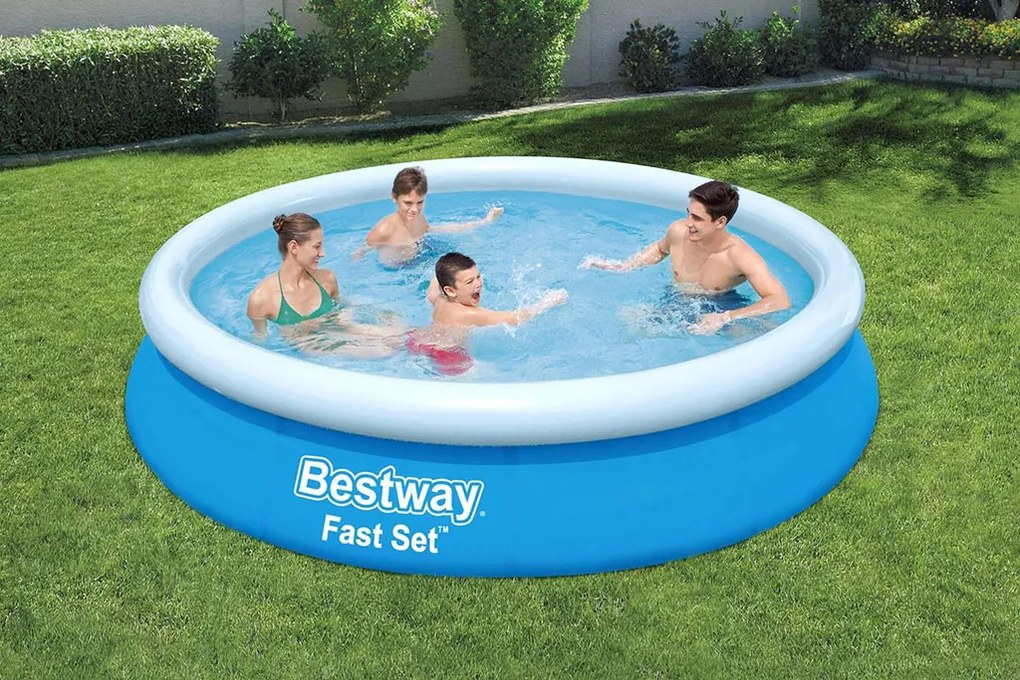 BESTWAY Fast Set Bazén 366 x 76 cm, kartušová filtrace 57274