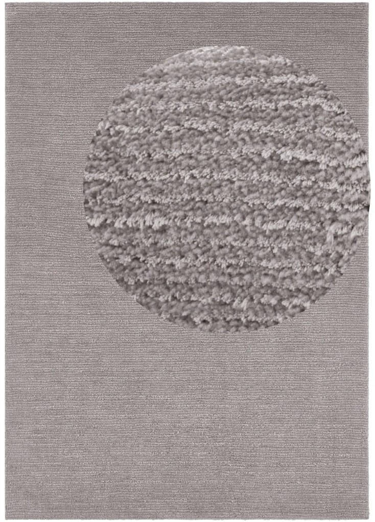 Hanse Home, Kusový koberec Cloud 103934 Lightgrey, 200x290, šedá, obývací pokoj