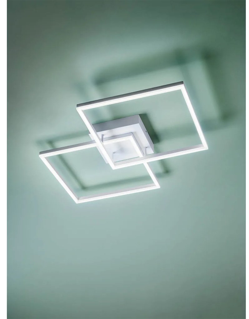 Smarter 01-1642 stropní/nástěnné LED svítidlo Klee, matně bílé, 53W, 3000K, 71cm