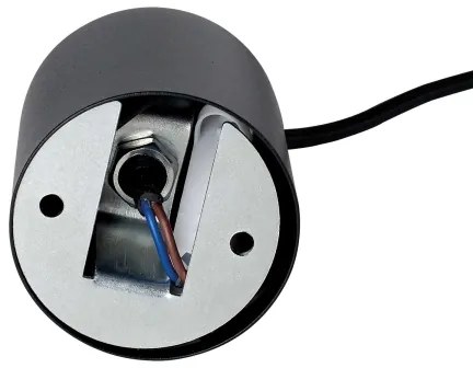 Ideal Lux - LED Lustr na lanku LOOK 1xGU10/7W/230V CRI 90 pr. 6 cm černá