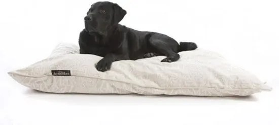 Lex & Max Luxusní polštář pro psa Lex & Max Chic 75 x 50 cm | béžový