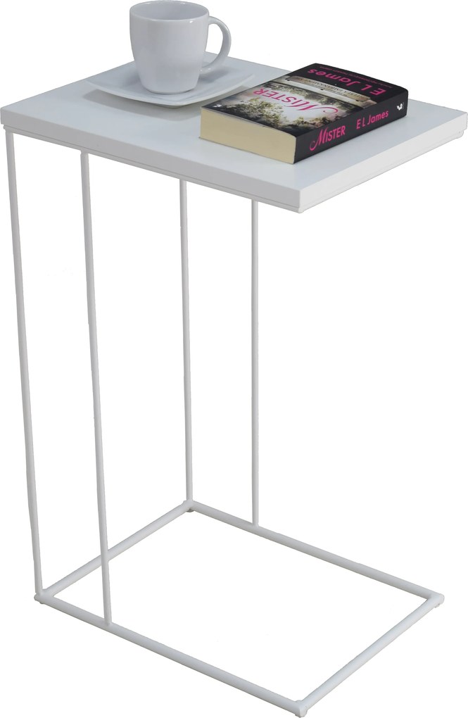 ADRK Furniture Pomocný stolek DRU ADRK-LT-DRU-W-W
