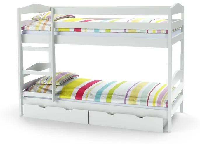 dětská postel SAM - doprava zdarma barevné provedení: bílá,  šuplíky: ne