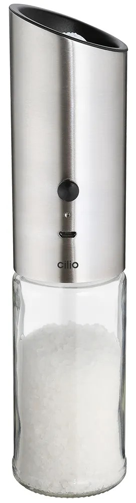Cilio COLLINA Elektrický mlýnek na sůl nebo pepř nerez 22,5 cm