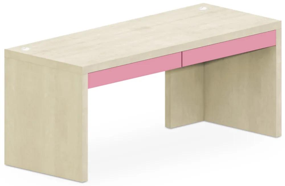 Artspect DS302-D-1607 - Stůl se zásuvkami 160x70cm - Rose Pink