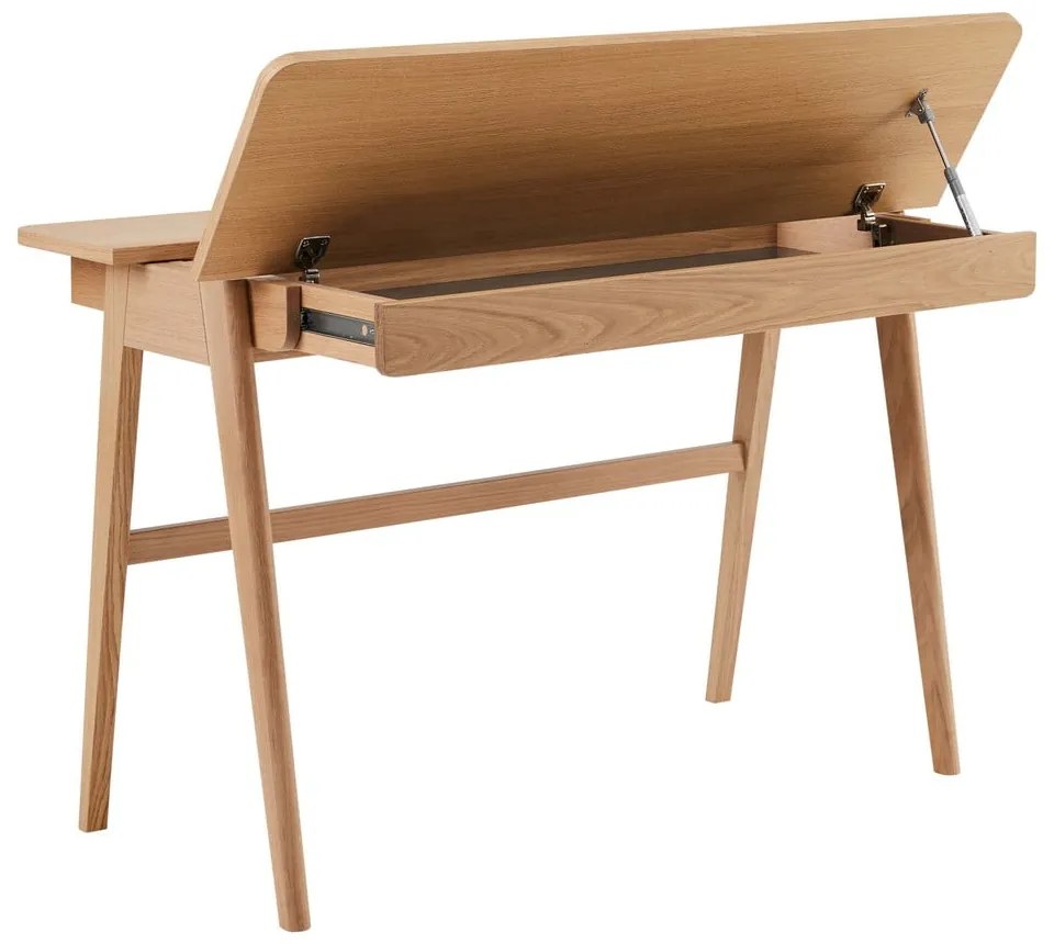 Pracovní stůl s deskou z dubového dřeva 110x55.5 cm Home - Hammel Furniture