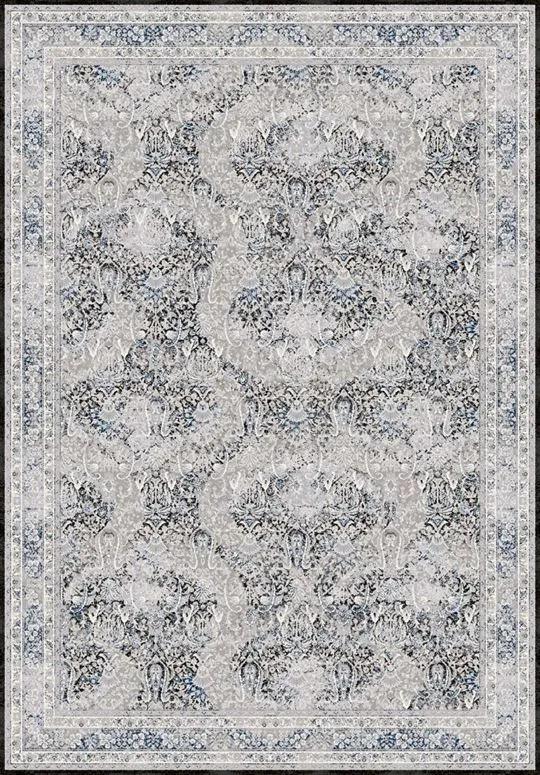 Kusový koberec vlněný Agnella Agnus Kokko Černý Šedý (binding) Rozměr: 240x340 cm