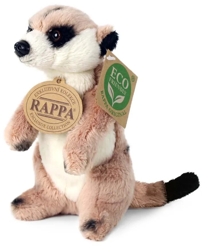 Rappa Plyšová surikata stojící 14 cm ECO-FRIENDLY