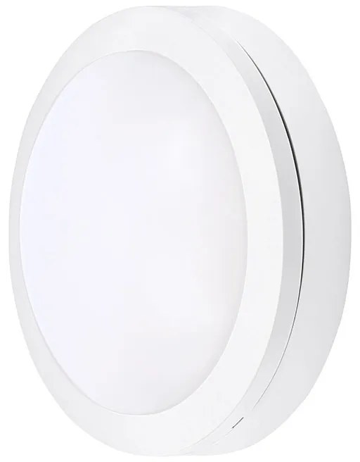 Solight LED venkovní osvětlení Siena, bílé, 13W, 910lm, 4000K, IP54, 17cm