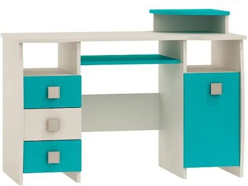 Dětský psací stůl ROJO B5 Barevné provedení: modrá / bílá