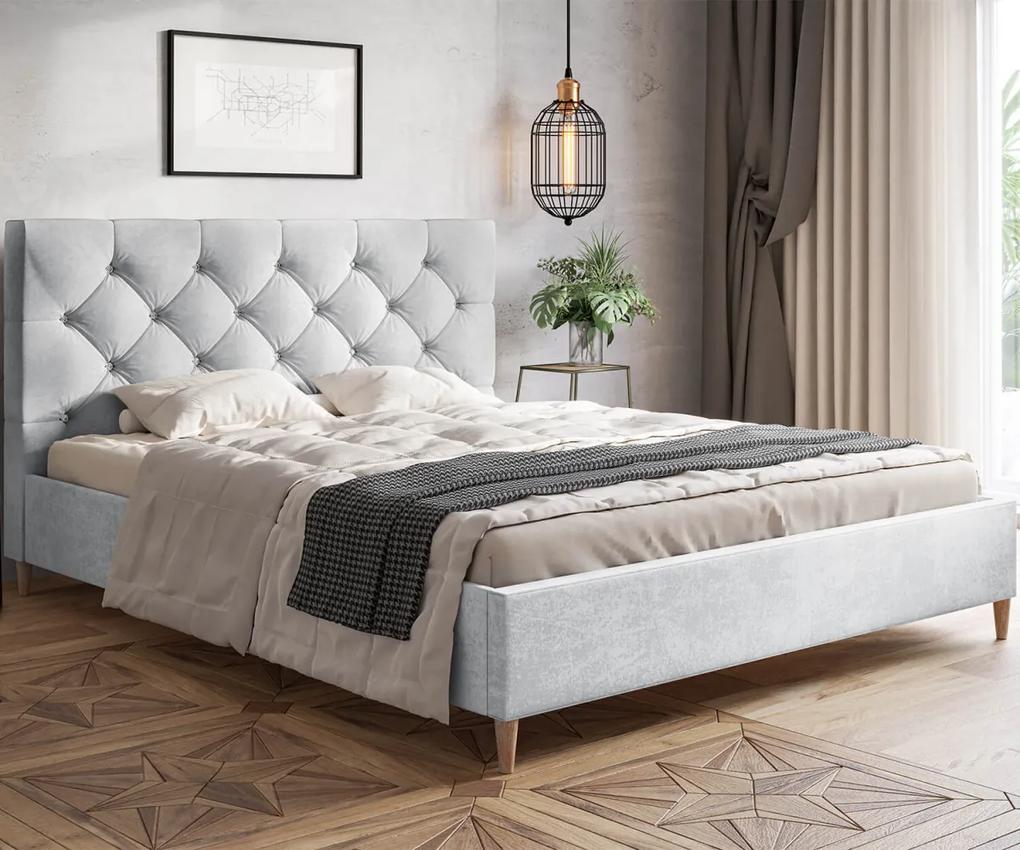 AMI nábytek Čalouněná postel SCANDI 6 120x200 cm