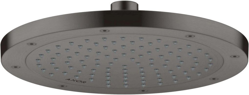 Axor - Hlavová sprcha 245, 1 proud, EcoSmart+, kartáčovaný černý chrom 35389340