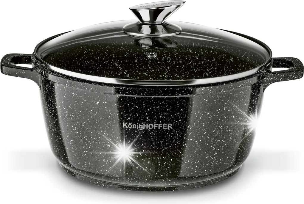 Hrnec Indukce Keramický Trouba Gaz Konighoffer Kingstone 4,4 l 24 cm