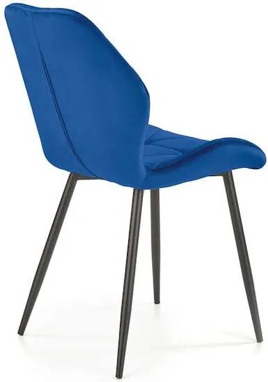 Jídelní židle Halmar K453 tmavě modrá
