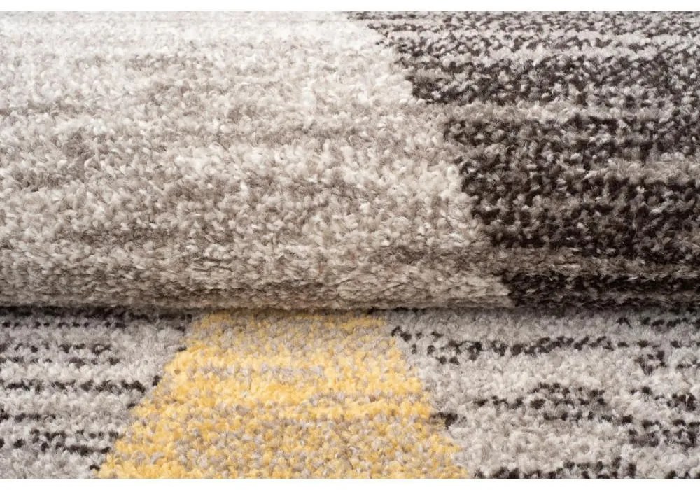 Kusový koberec Besto žluto hnědý 120x170cm