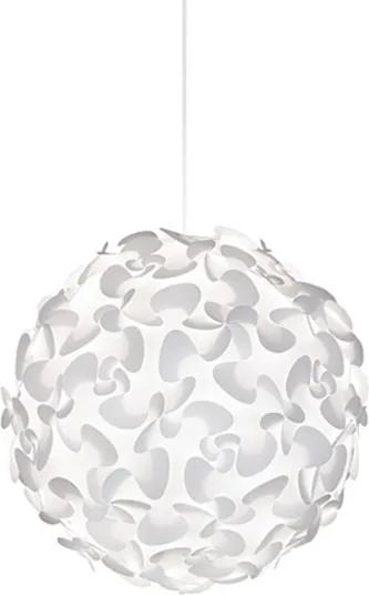Moderní bílá stropní závěsná lampa MARONNE XL