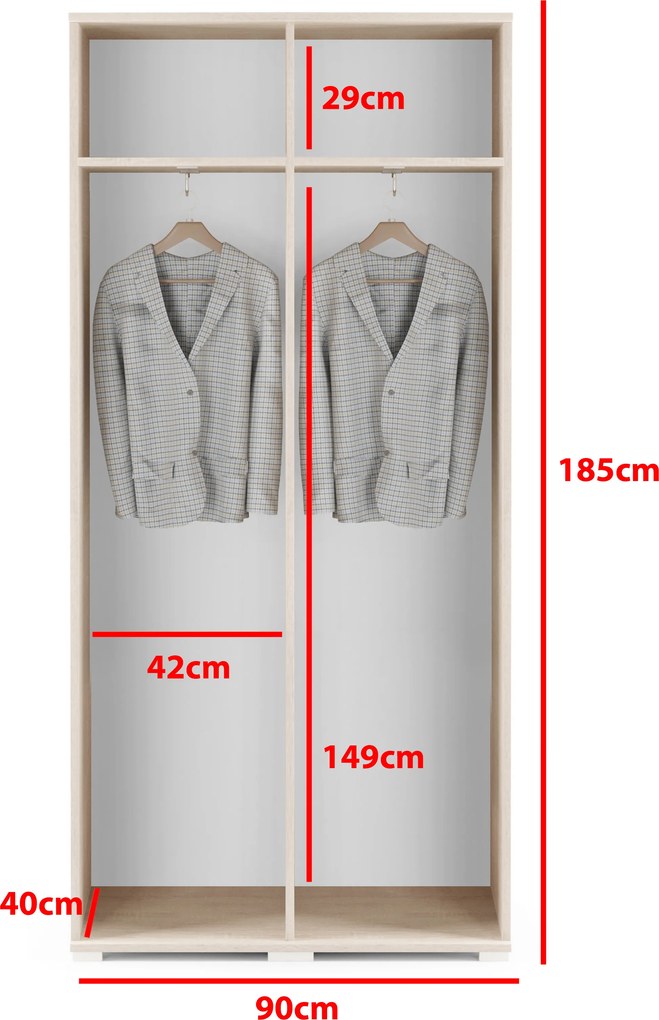 Eka Předsíňová stěna s čalouněnými panely Trinity 19 - Bílá / Zelená 2327