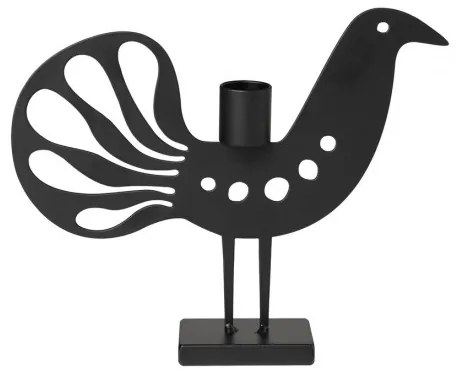 Kovový svícen Meander Bird, Bengt &amp; Lotta Švédsko