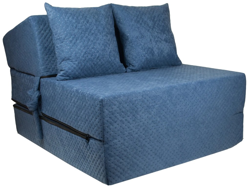 FIMEX Kreslo SUPER Comfort 70x200x15 Tmavě modrá
